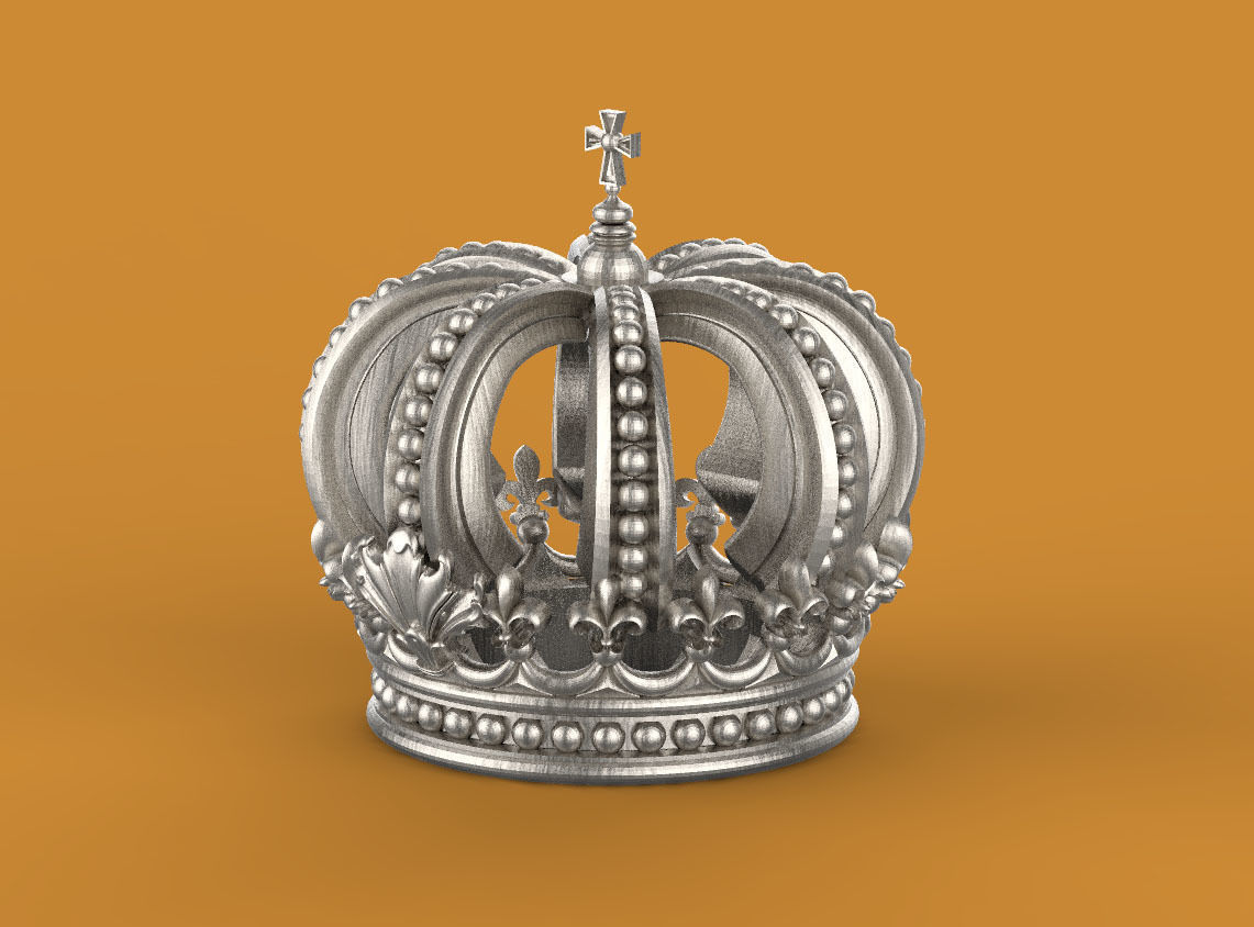 crown 3D model 3D printable | CGTrader