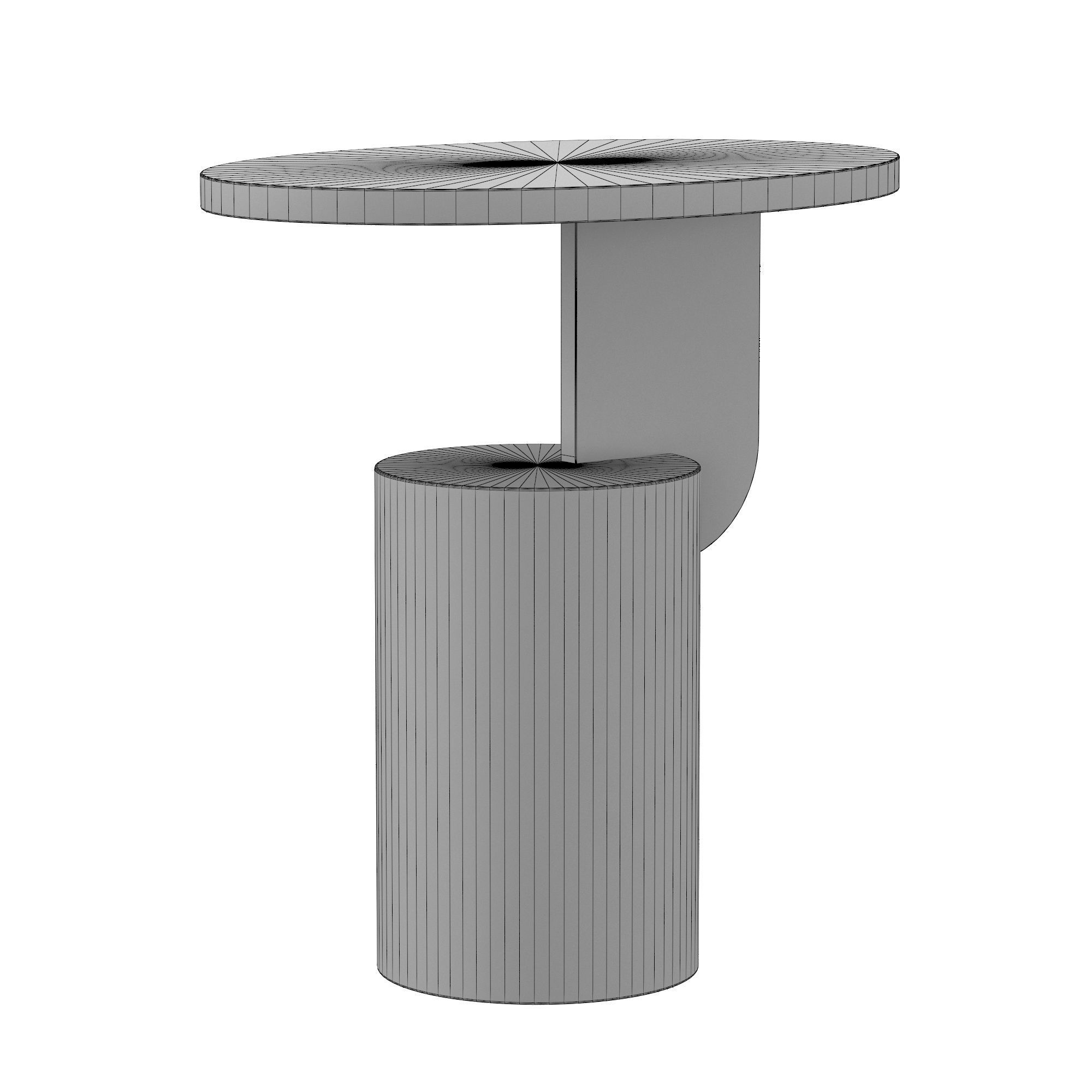 Insert Side Table in Various Colors 3D model | CGTrader