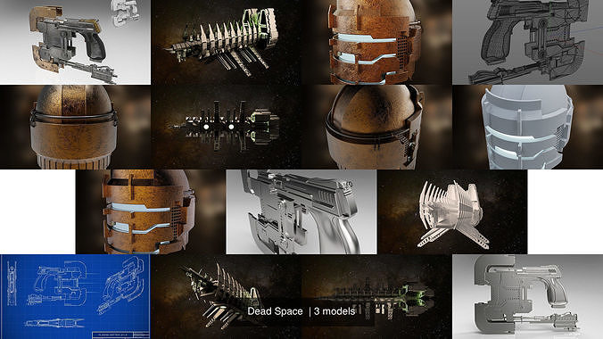 Dead Space 3D Model Collection | CGTrader