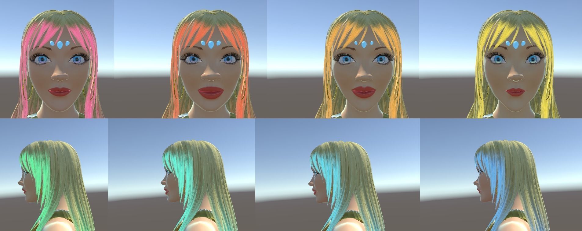 3D model Bellydancer PC only VRChat model VR / AR / low-poly | CGTrader