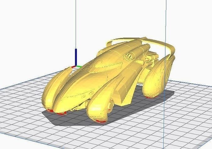 ROCKET LEAGUE Triton 3D model 3D printable | CGTrader