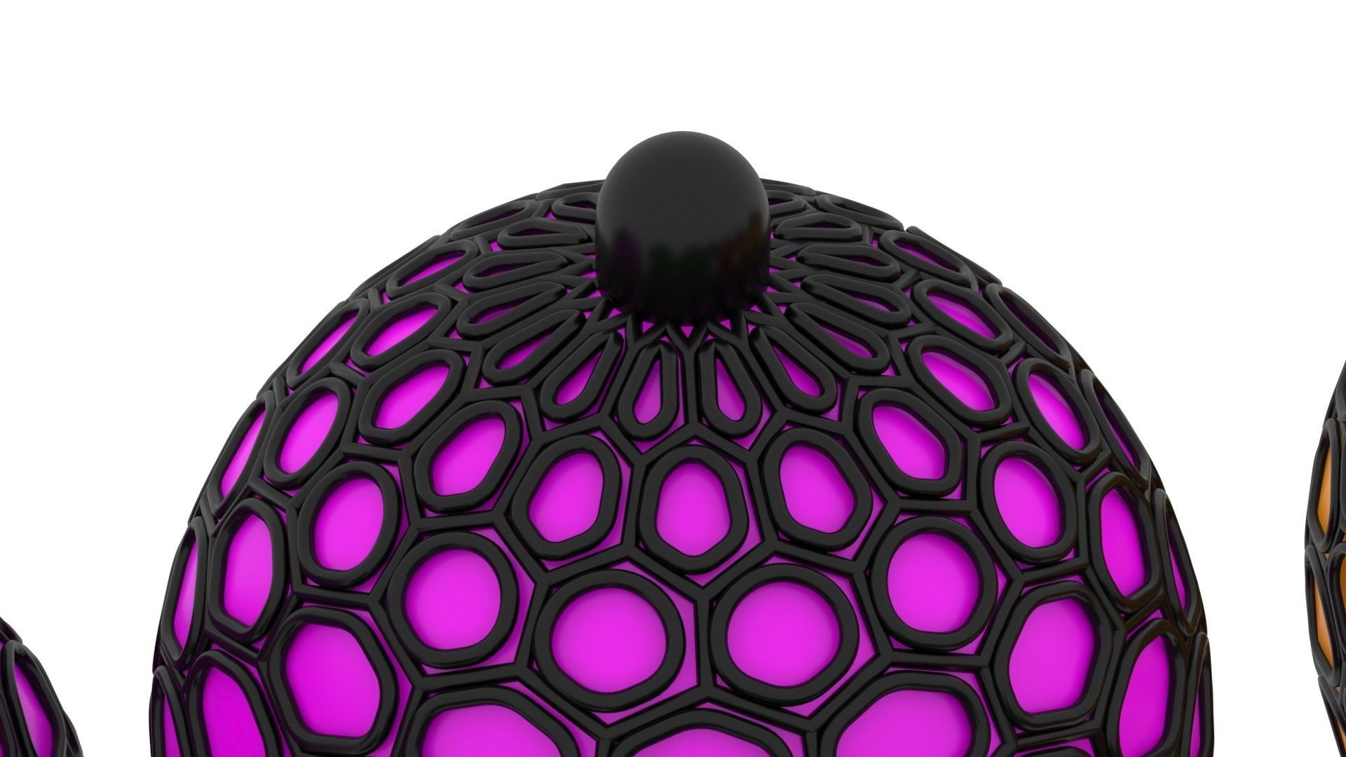 Squish Balls In Net 3D model | CGTrader
