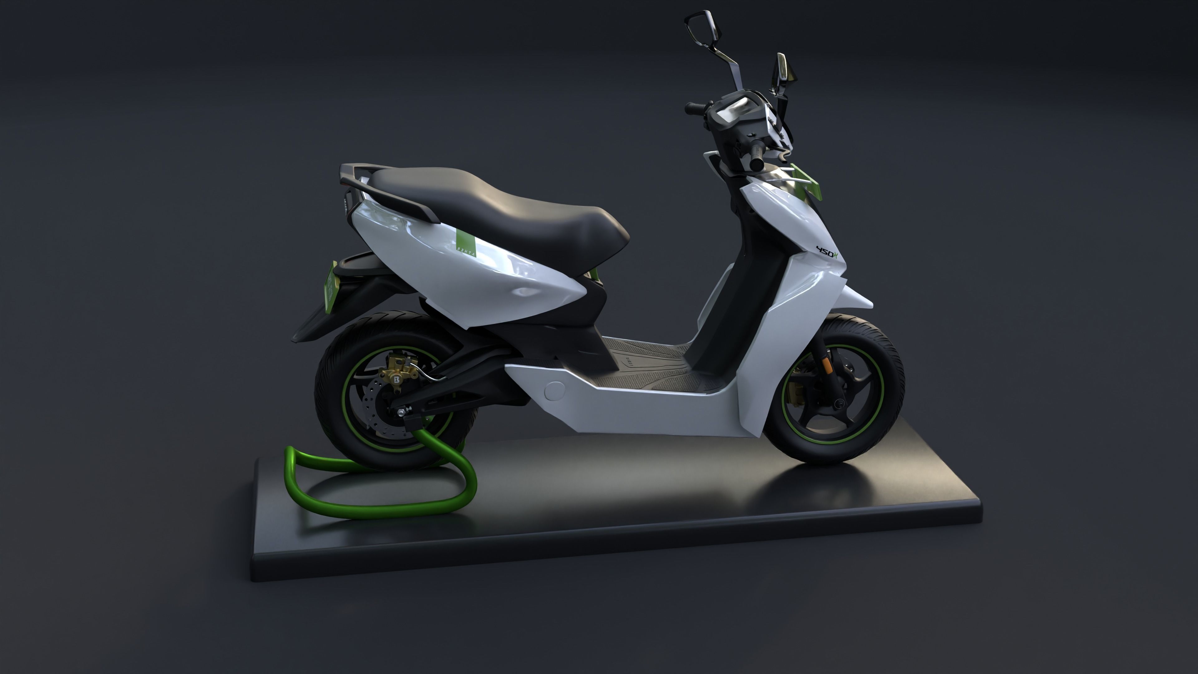 Ather 450x 3d model made in Blender 3d 3D model | CGTrader