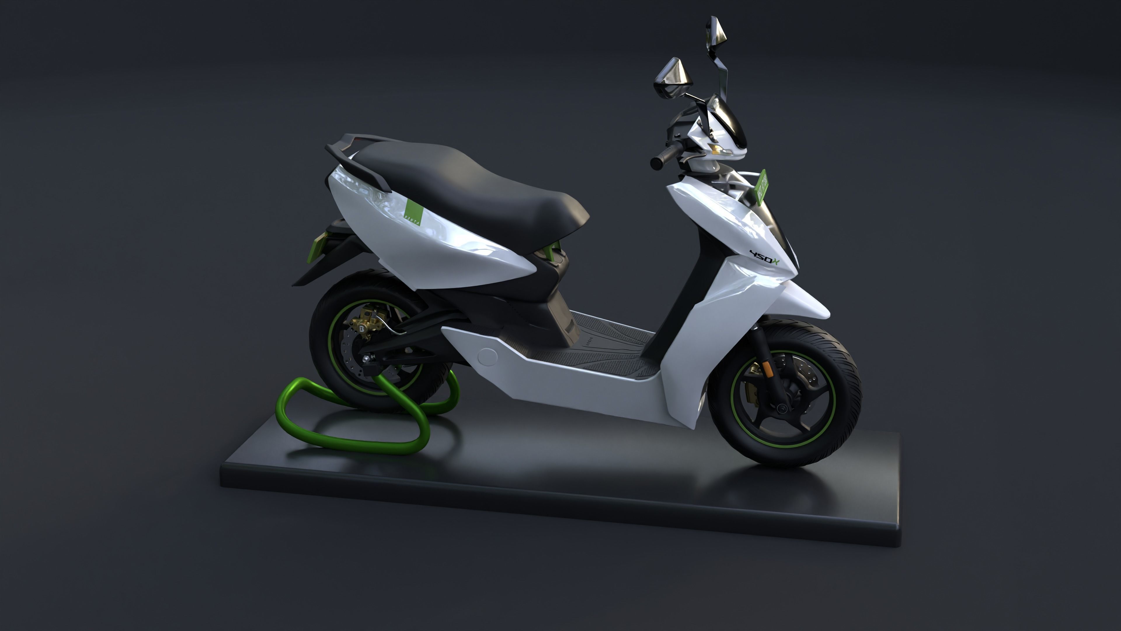 Ather 450x 3d model made in Blender 3d 3D model | CGTrader