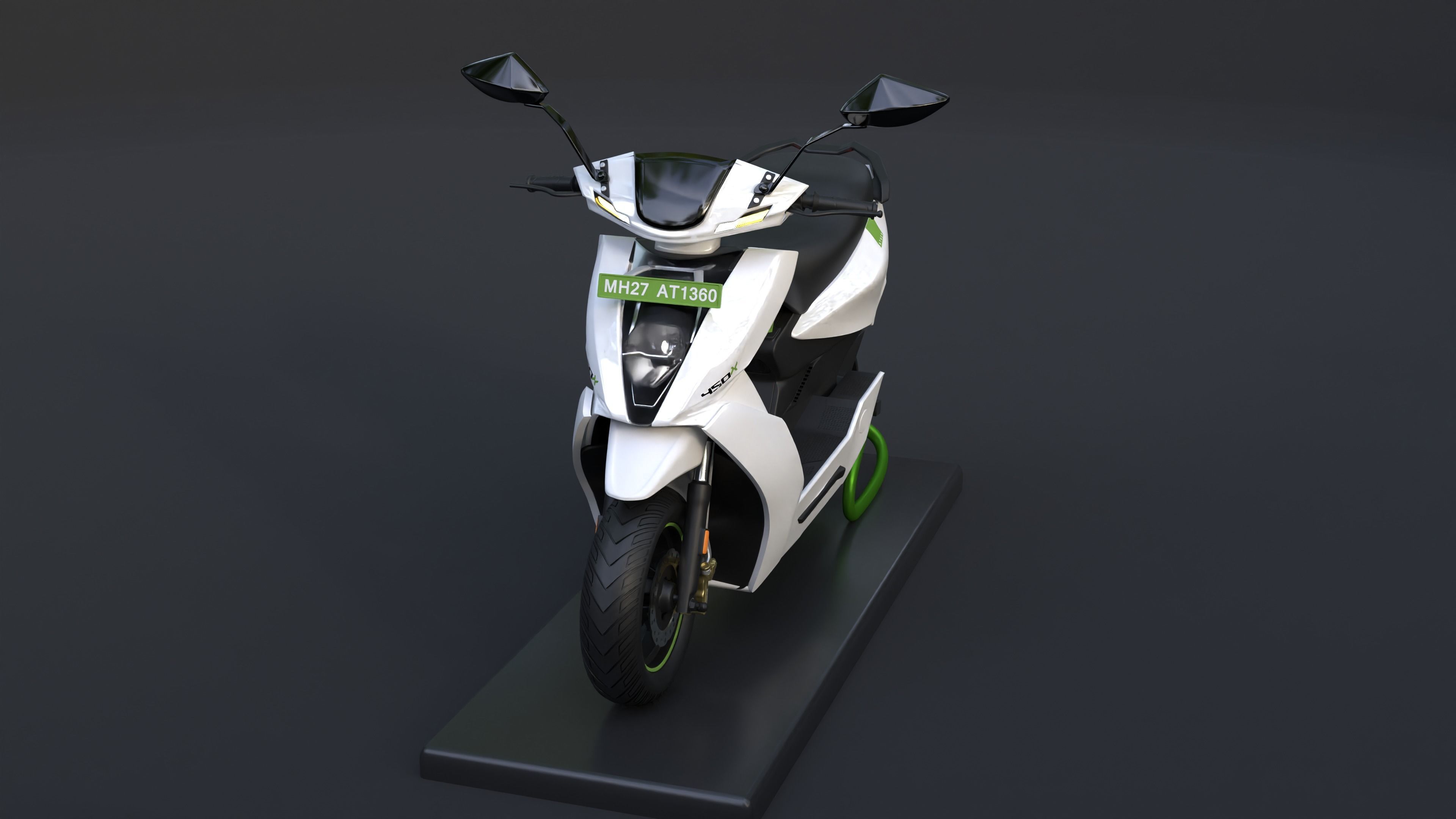 Ather 450x 3d model made in Blender 3d 3D model | CGTrader