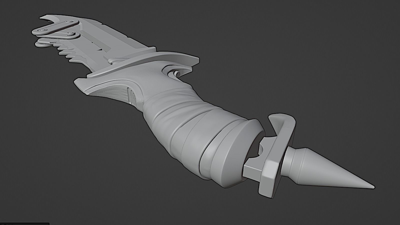 Overwatch - Junker Queen Knife 3D model 3D printable | CGTrader