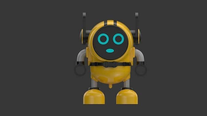 ROBOT TOY 3D model | CGTrader