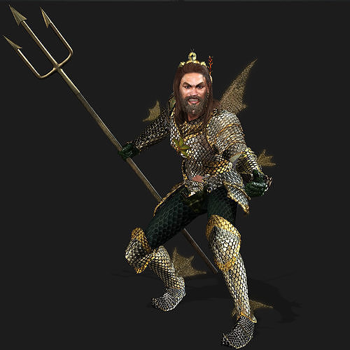 sea king High quality full Rigged and Animated 3D model animated rigged ...