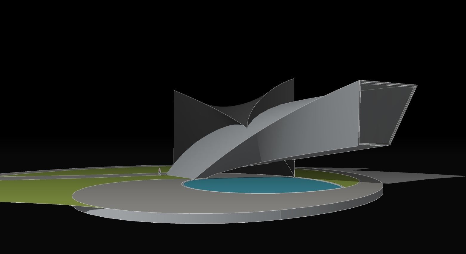 3D model Metaverse House Modern House Low Poly Futuristic House Design ...