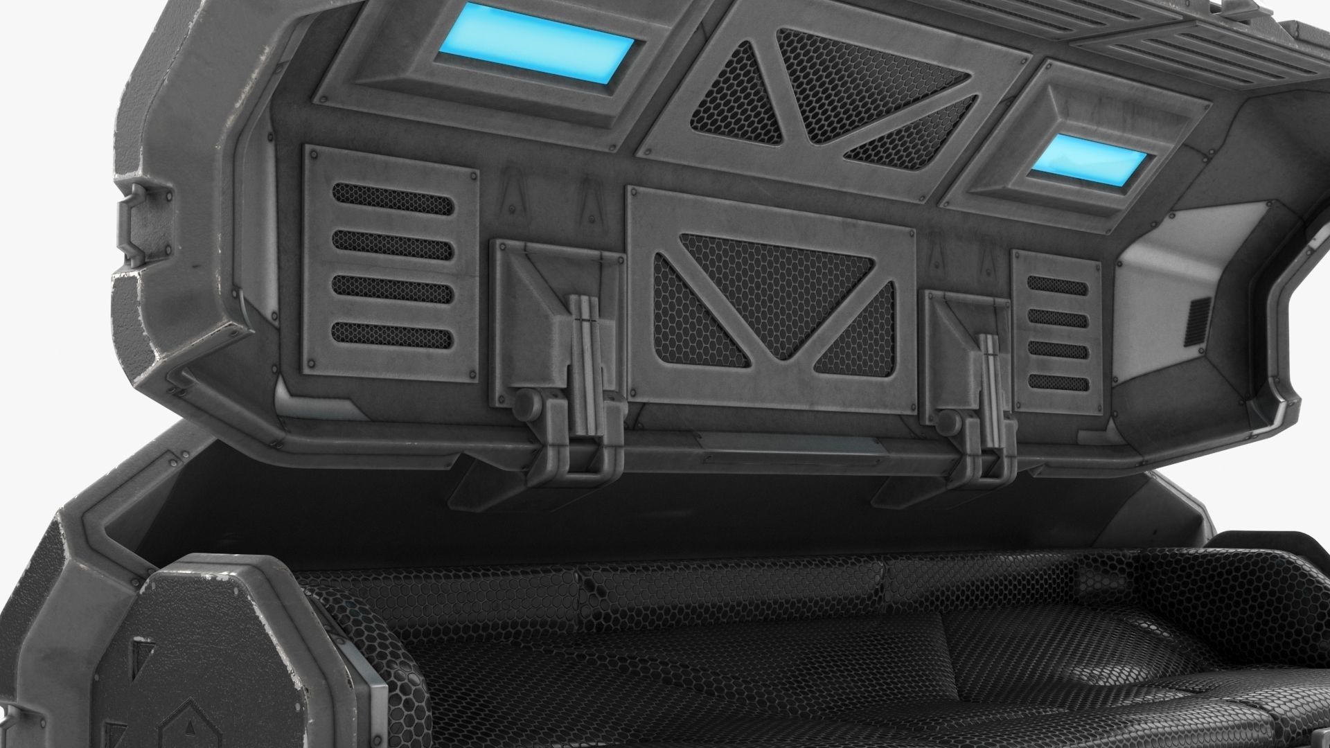 3D model Sci Fi Sleep Capsule VR / AR / low-poly | CGTrader