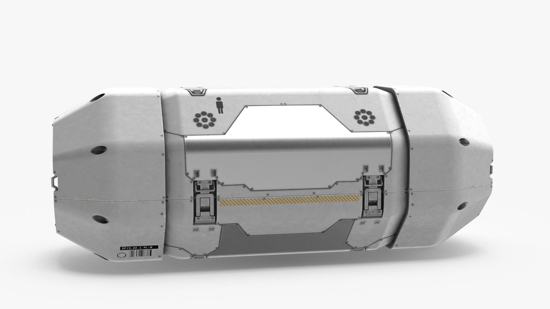 3D model Sci Fi Sleep Capsule VR / AR / low-poly | CGTrader