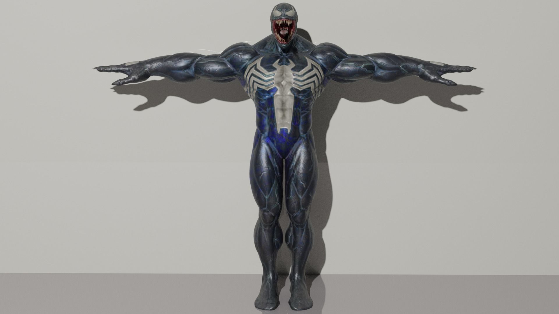 VENOM 3D model rigged | CGTrader