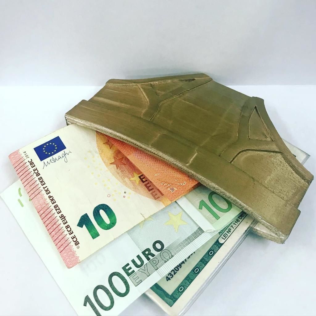 Wallet design 3D model 3D printable | CGTrader
