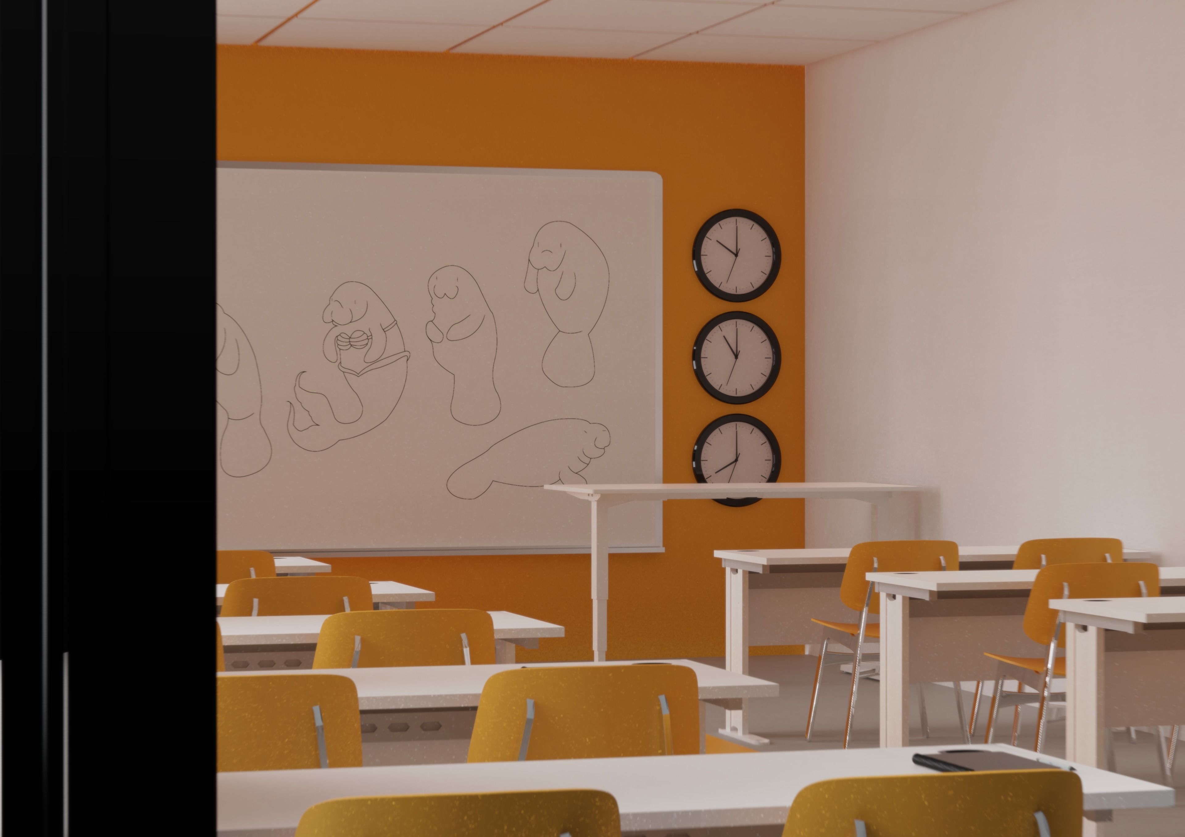 SCHOOL CLASSROOM 3D model | CGTrader