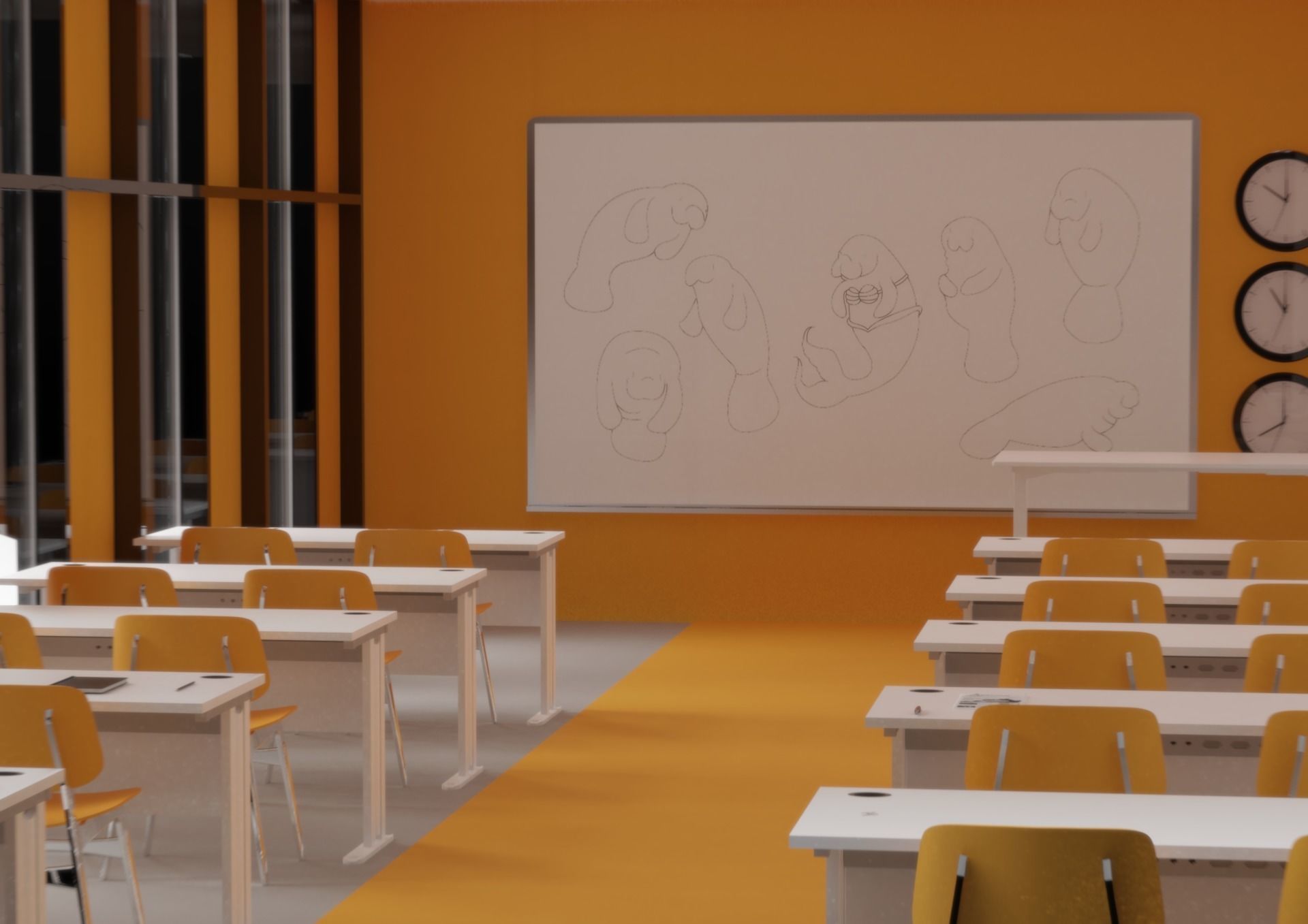 SCHOOL CLASSROOM 3D model | CGTrader
