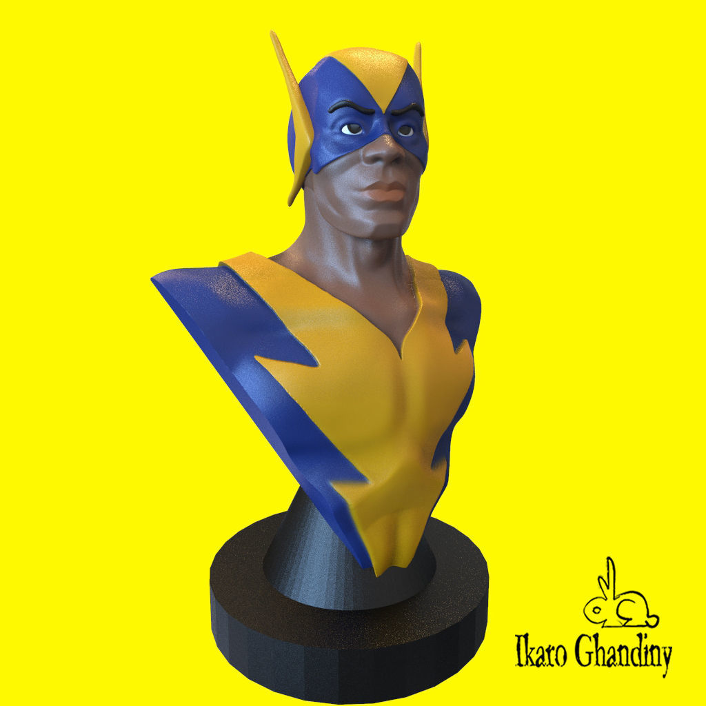 Black Vulcan 3D model 3D printable | CGTrader
