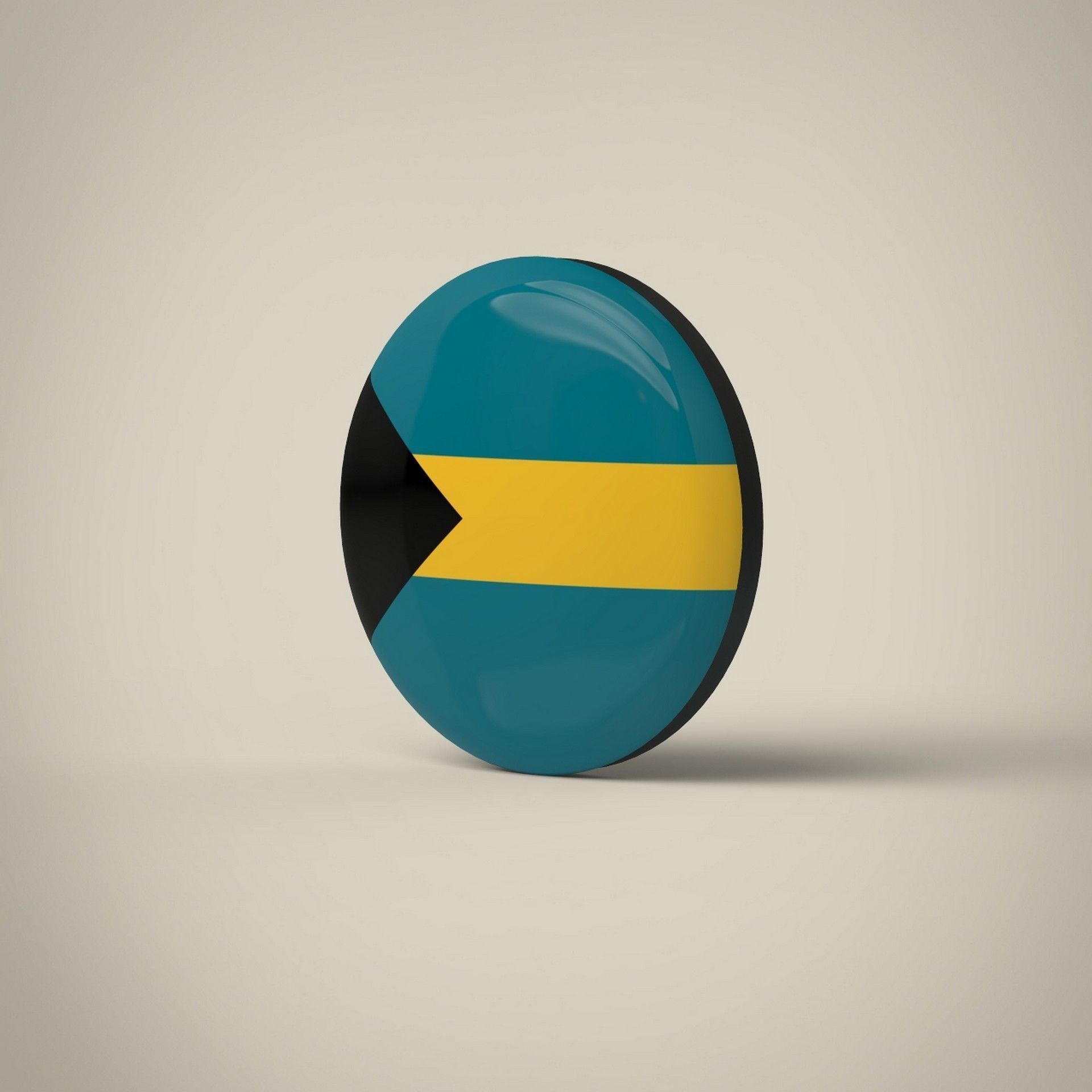 3D model Bahamas Badge VR / AR / low-poly | CGTrader