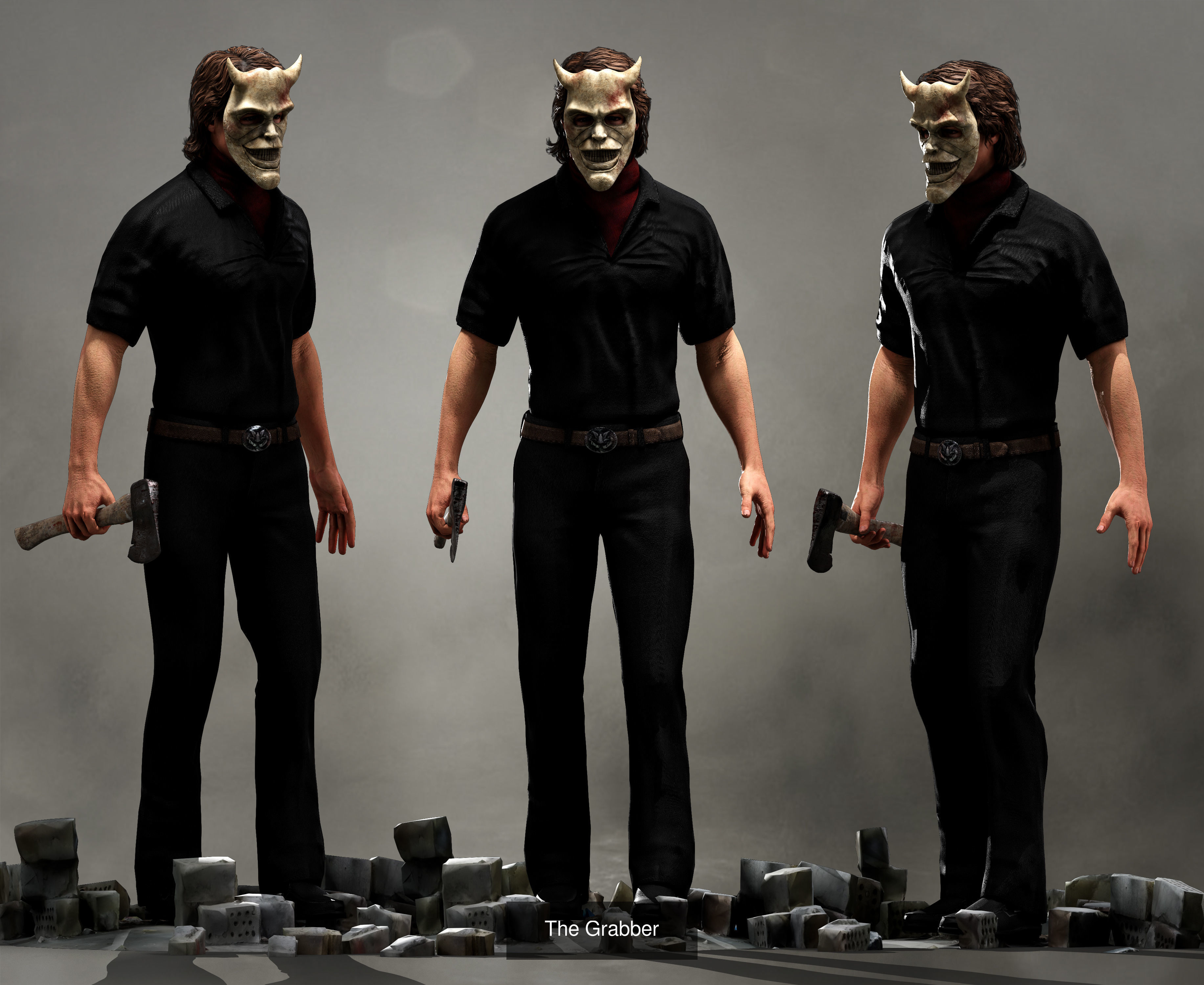 3D Model Collection Horror pack VR / AR / low-poly | CGTrader