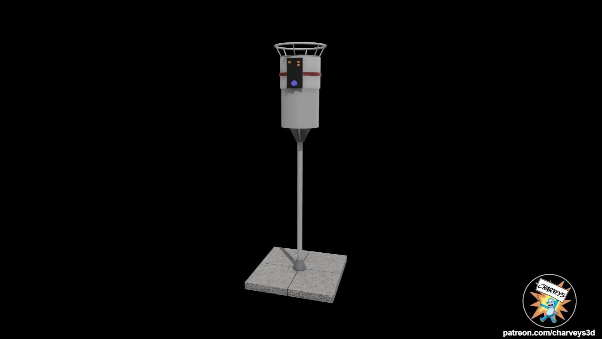 Star Wars Yavin Rebel Sentry Tower for action figures 3D model 3D ...