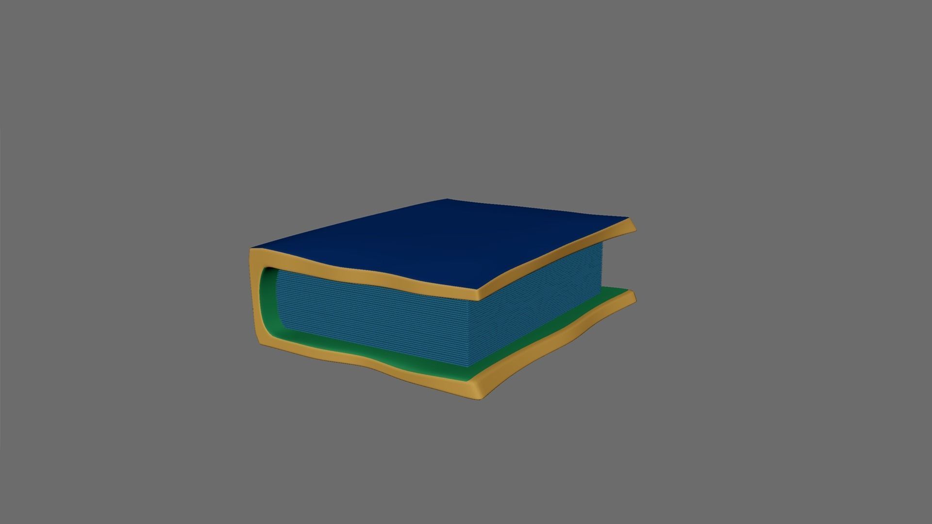 Fully Customizable Rigged Book 3D model rigged | CGTrader