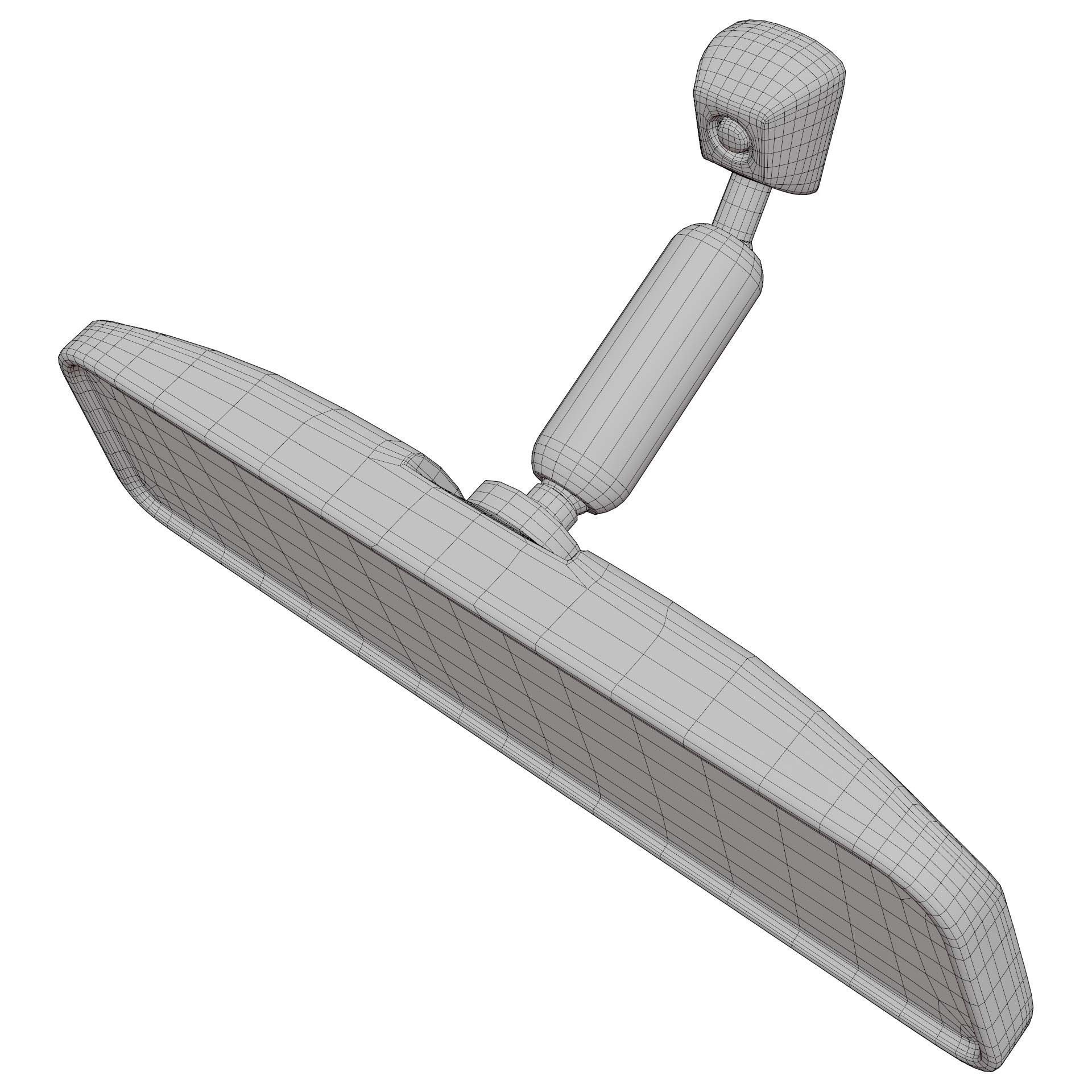 3D model Rear View Mirror VR / AR / low-poly | CGTrader