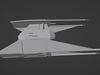 Low-Poly TIE Silencer 3D model 3D printable | CGTrader