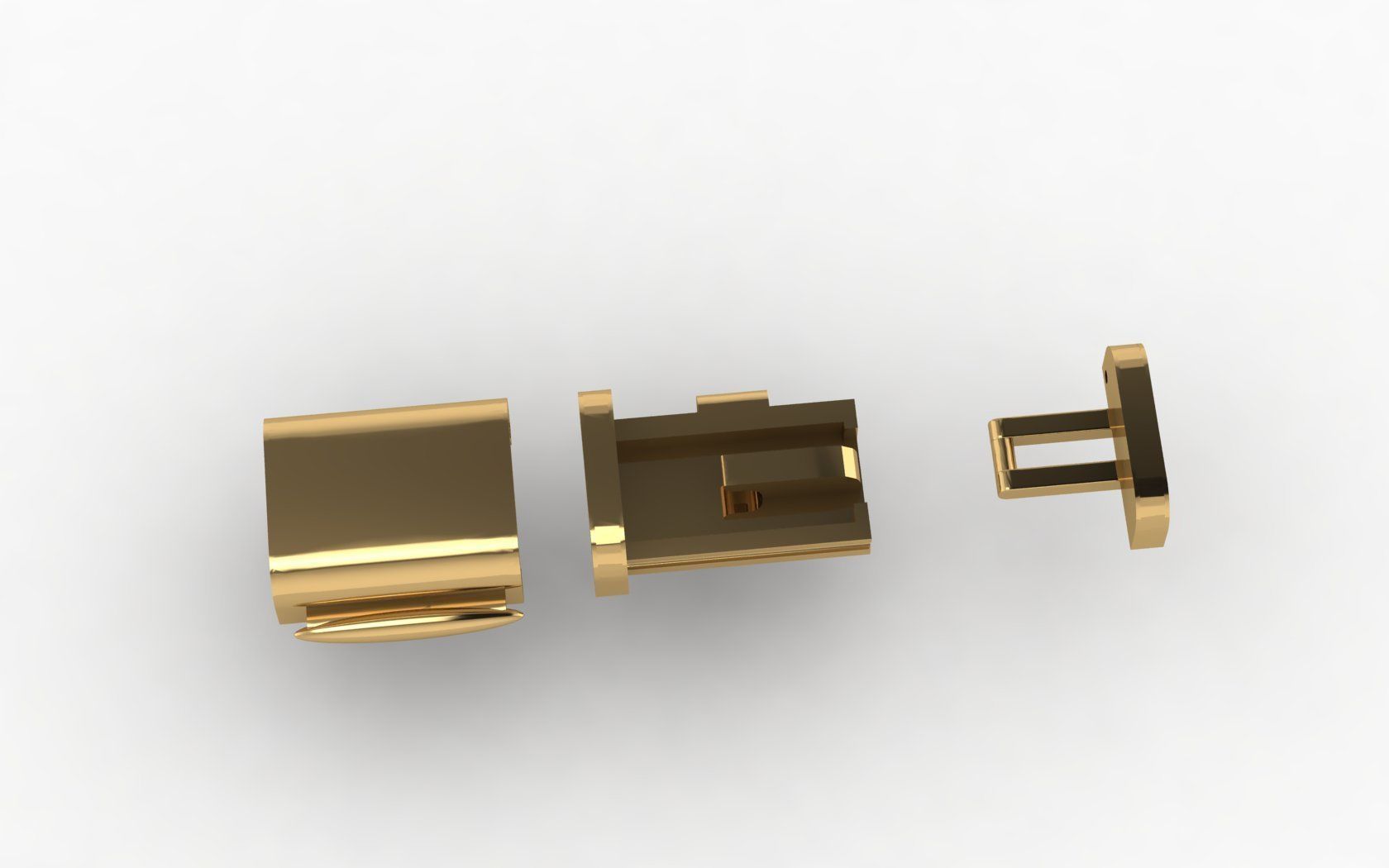 lock clasp for bracelet chain free 3D model 3D printable | CGTrader