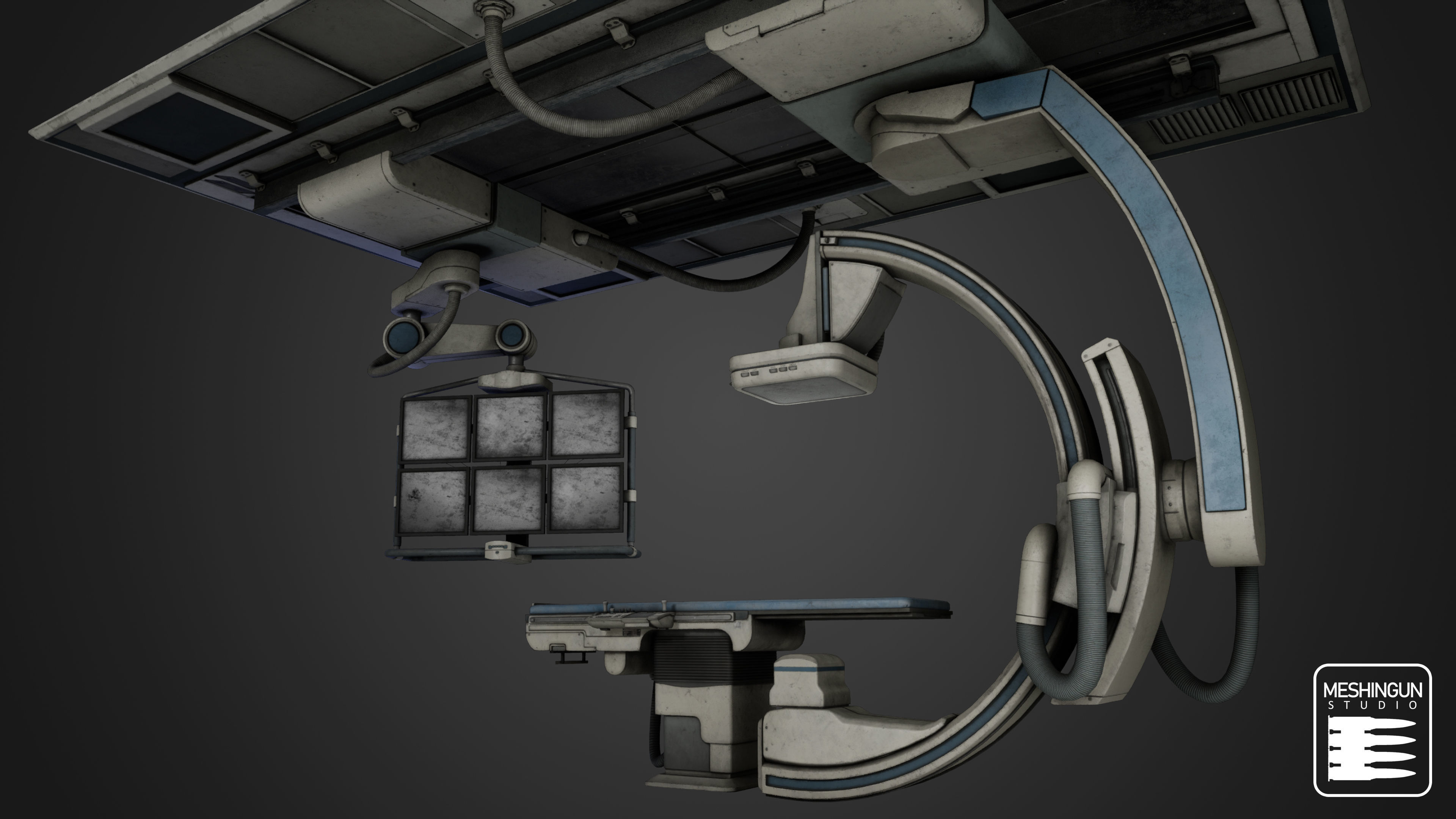 3D model Angiography Machine VR / AR / low-poly | CGTrader
