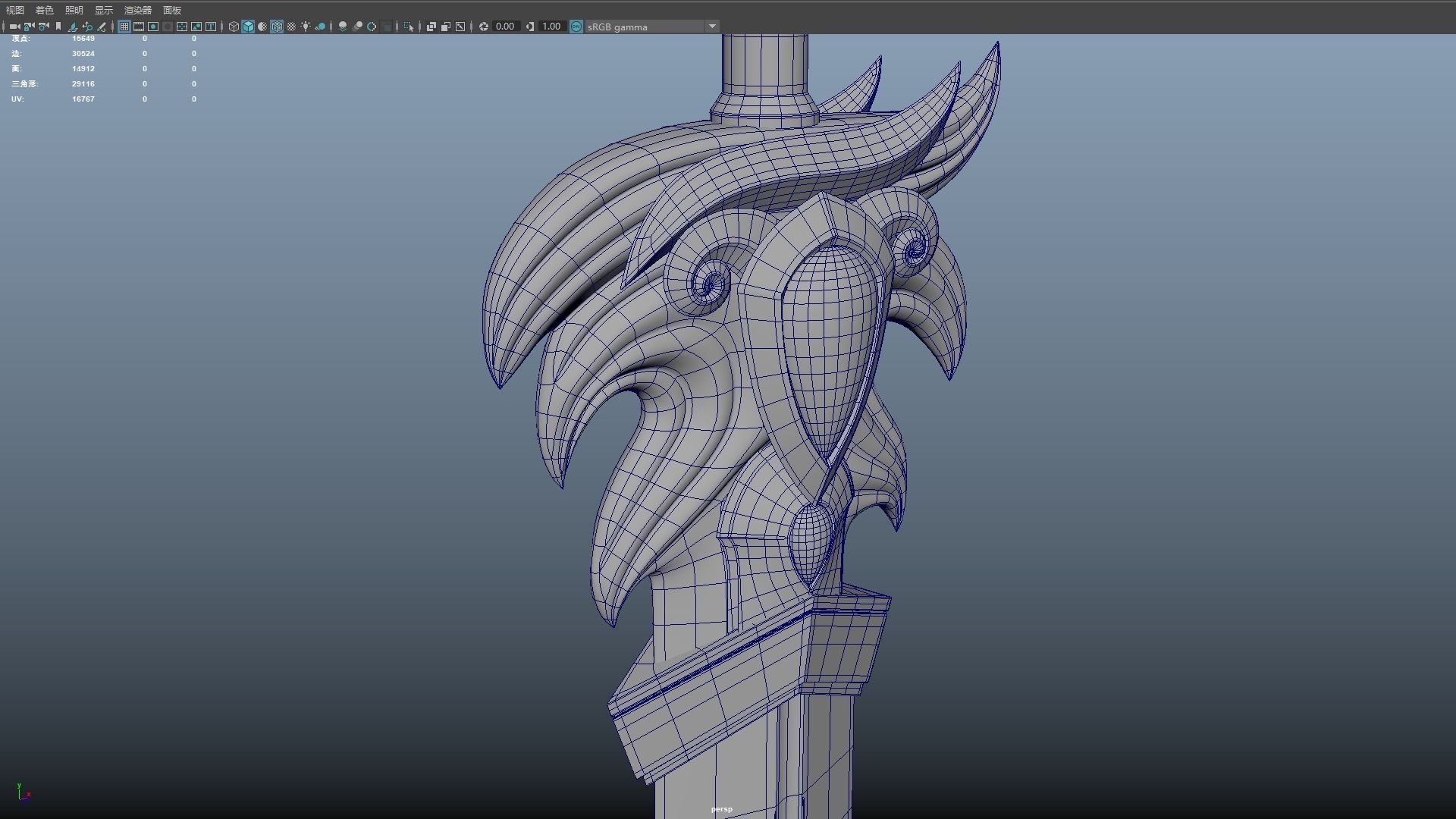 Giant Great Sword Garen LOL League of Legends Excalibur saber 3D model ...