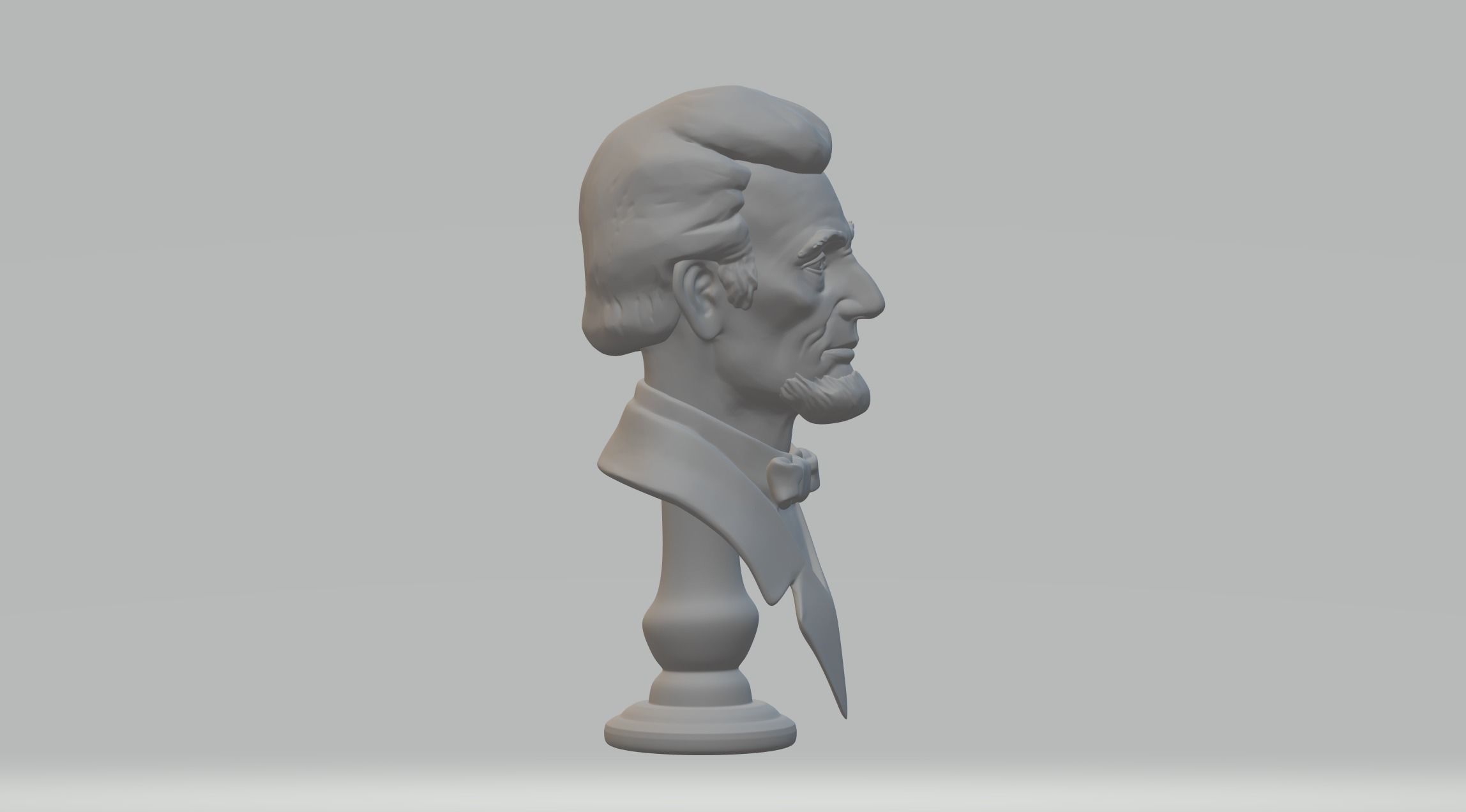 Abraham Lincoln Bust 3D Model 3D model 3D printable | CGTrader