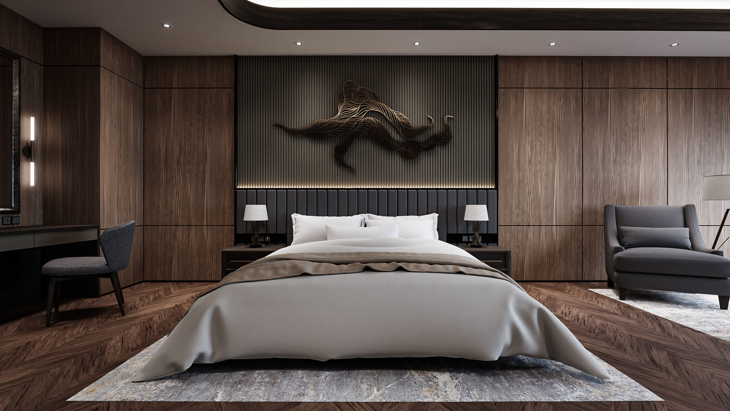 President Suite Hotel Blender - Fbx - Obj 3D model | CGTrader