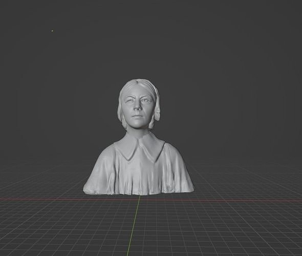 Florence Nightingale 3D model 3D printable | CGTrader