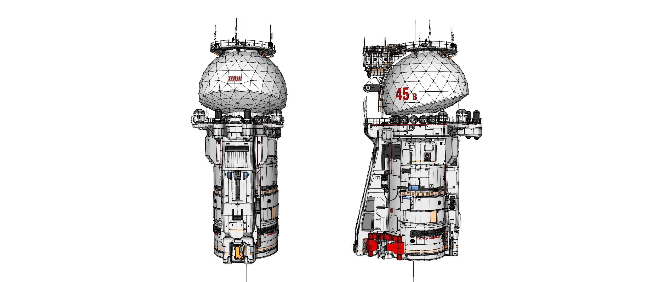 sci fi observation post 3D model | CGTrader