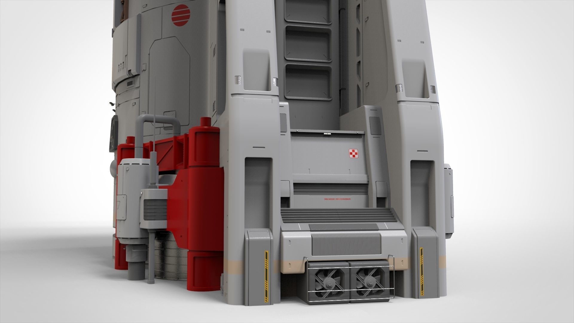 sci fi observation post 3D model | CGTrader
