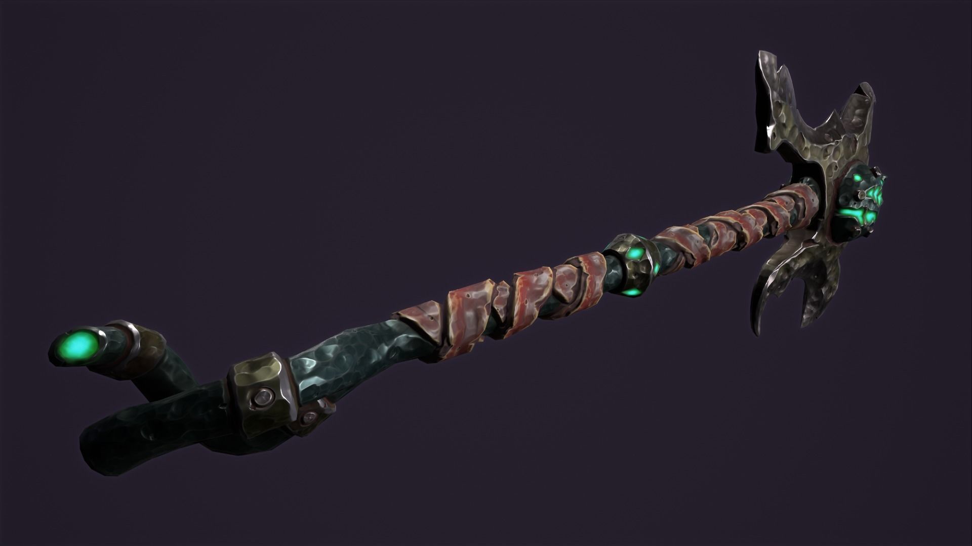 3D model Brute poleaxe VR / AR / low-poly | CGTrader