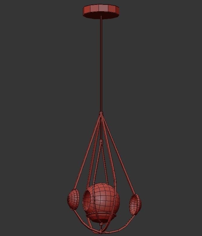 Golden Tear Drop 3D model | CGTrader