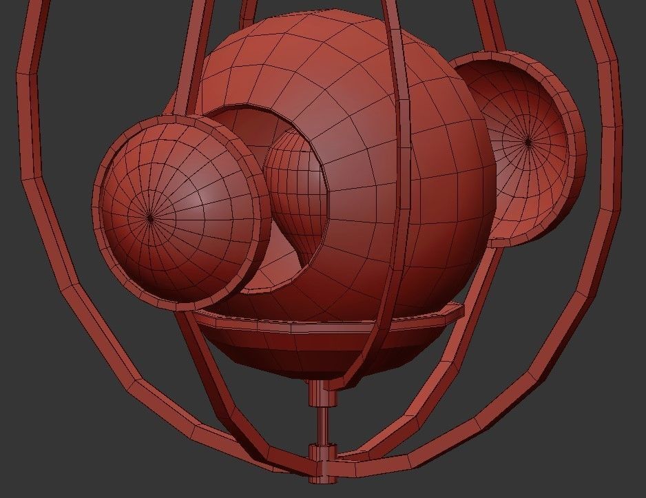 Golden Tear Drop 3D model | CGTrader