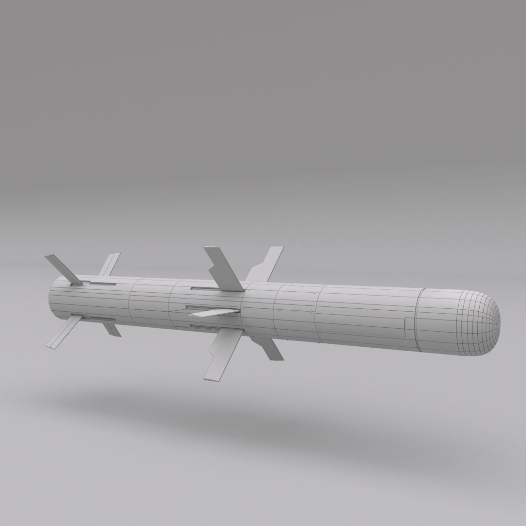 3D model Omtas anti-tank missile VR / AR / low-poly | CGTrader