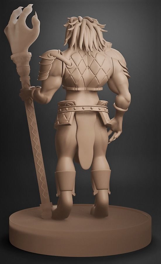 Beast King 3D model 3D printable | CGTrader