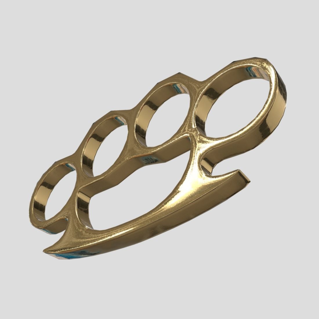 3D model Brass Knuckles VR / AR / low-poly | CGTrader