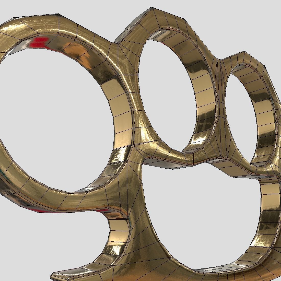 3D model Brass Knuckles VR / AR / low-poly | CGTrader