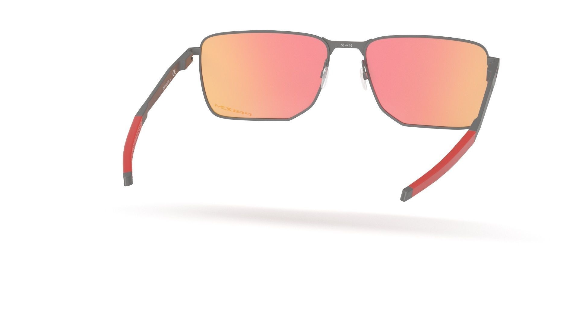 Oakley Ejector Prizm Ruby Lenses Matte Gunmetal Frame Sunglass 3D model ...