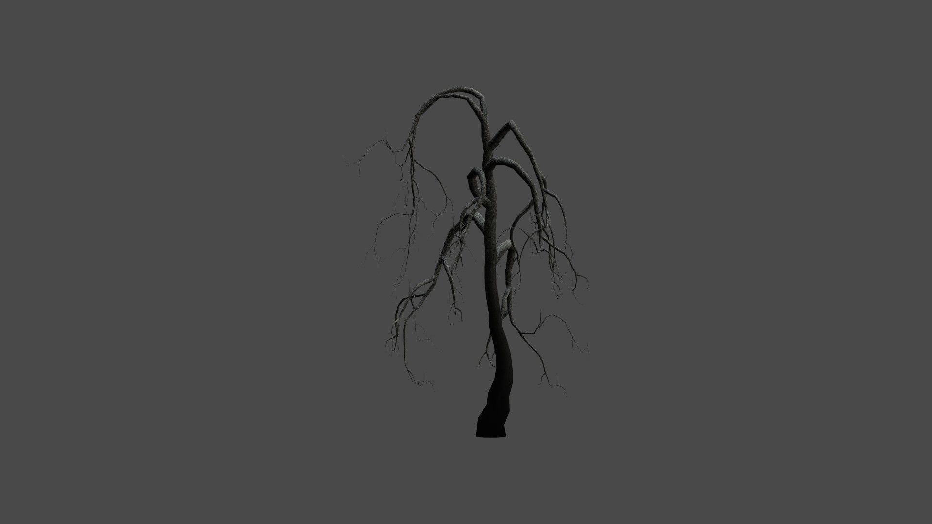 3D model 26 Spooky Trees VR / AR / low-poly | CGTrader