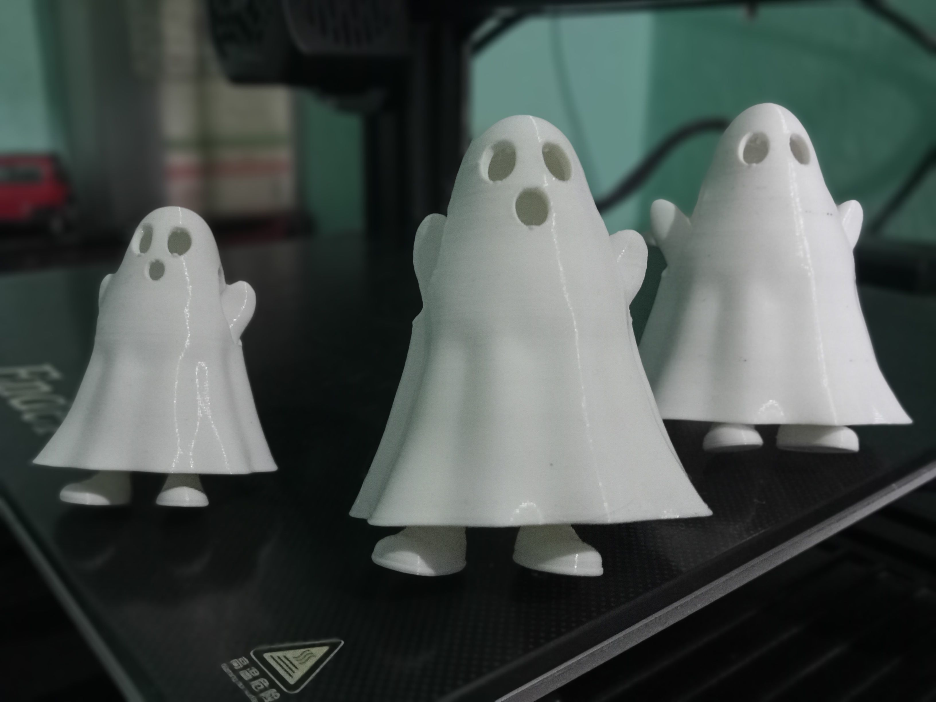 Little Boo Ghost 3D model 3D printable | CGTrader