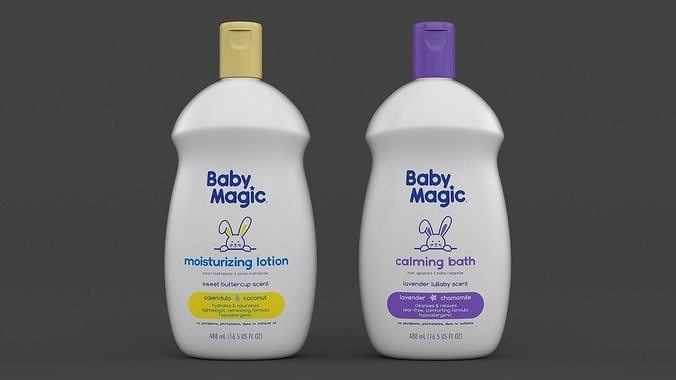 Baby Magic Lotion 3D model | CGTrader