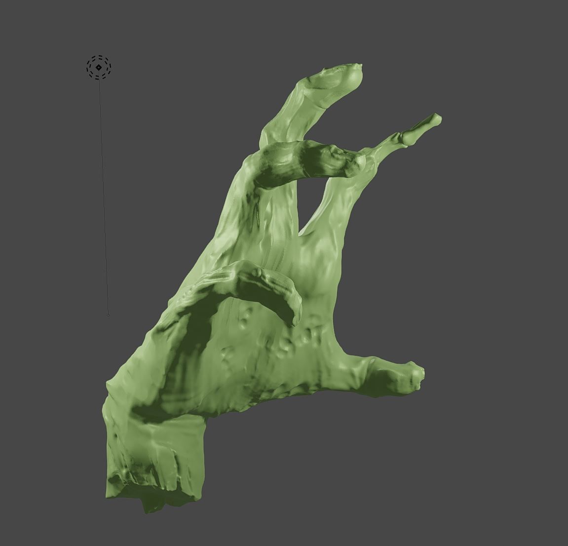 Horror Zombie Hand Halloween Prop Decoration 3D model 3D printable ...