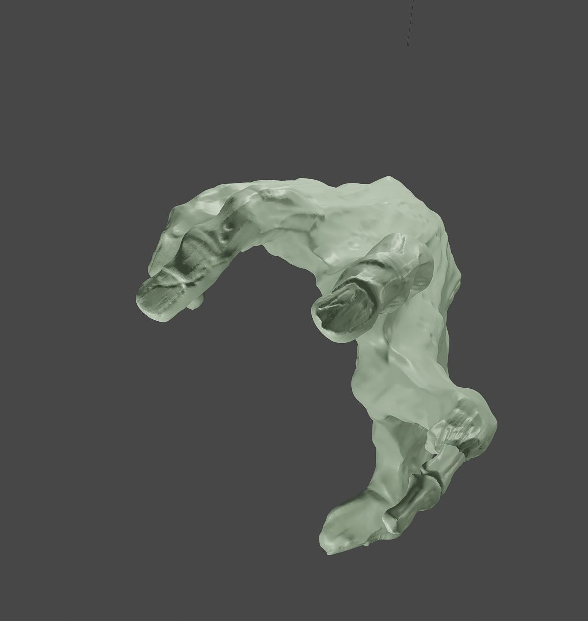 Horror Zombie Hand Halloween Prop Decoration 3D model 3D printable ...