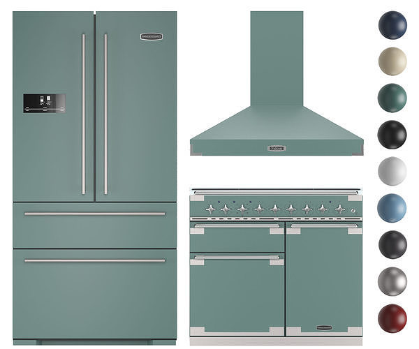 Kitchen appliances RANGEMASTER 3D model | CGTrader