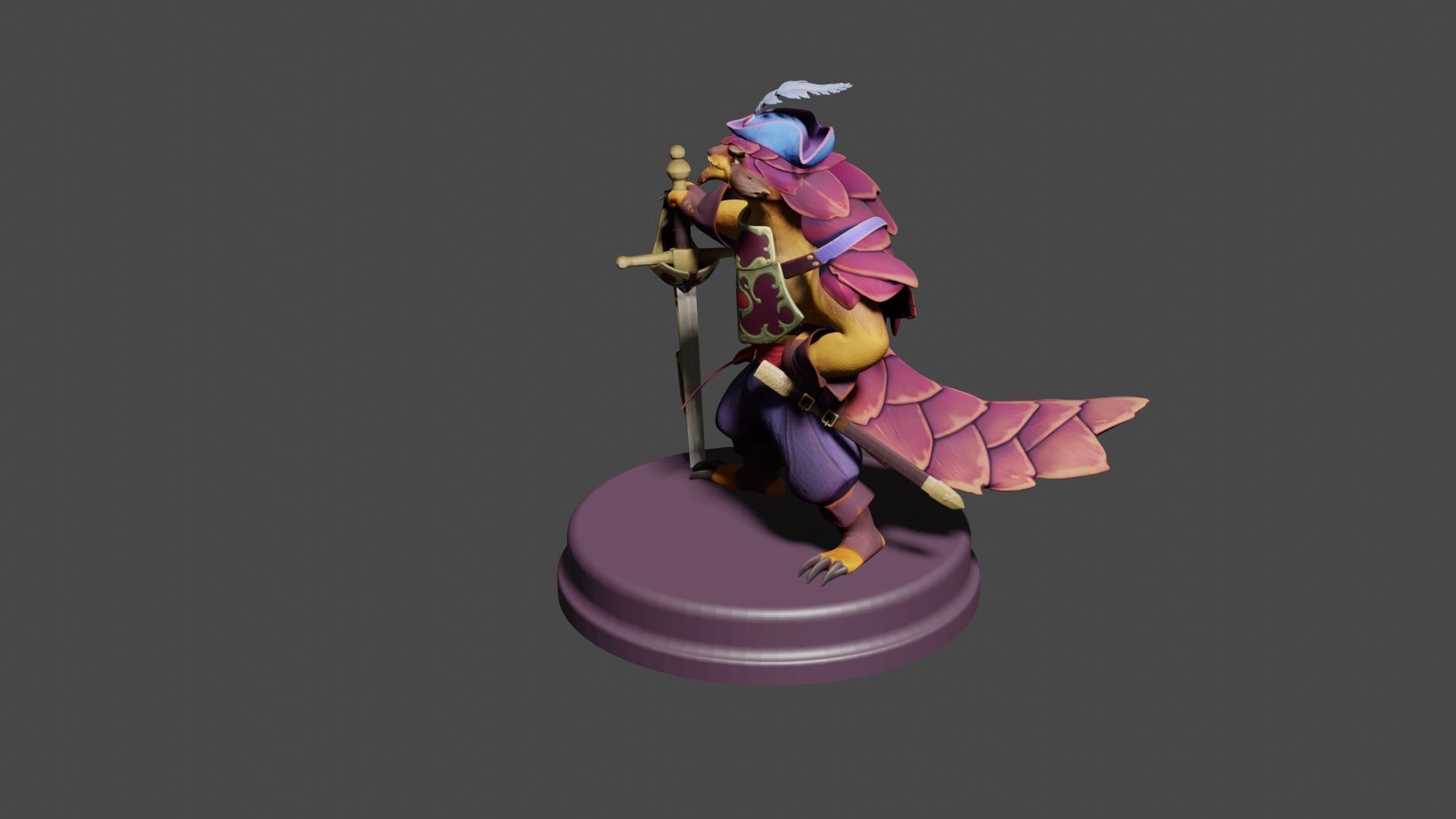 Pangolier Printable from Dota2 3D model 3D printable | CGTrader