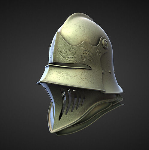 3D model HELMET5 high and low poly VR / AR / low-poly | CGTrader
